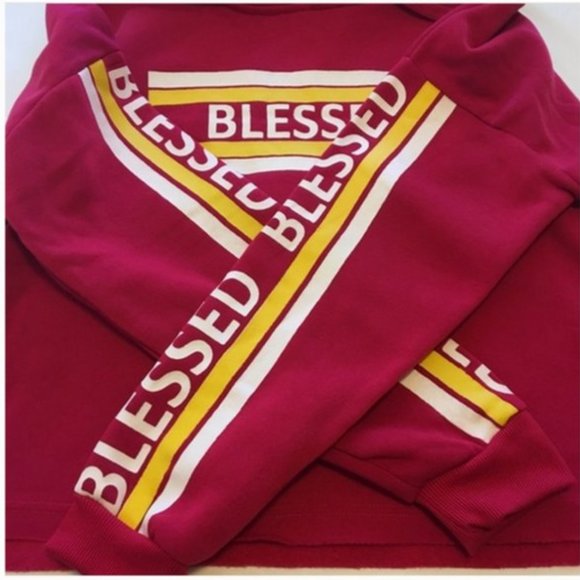 Tops | Blessed Hoodie | Poshmark